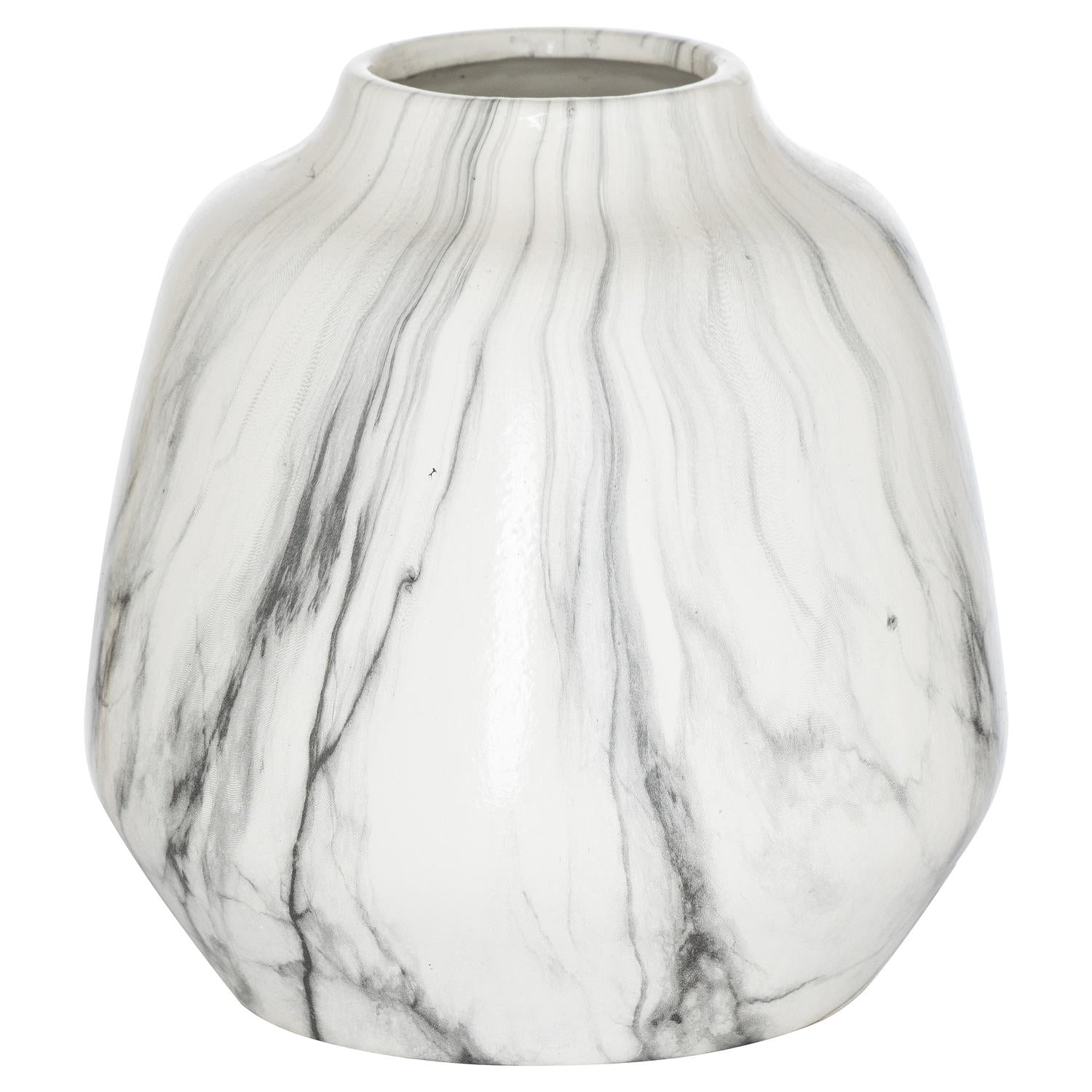 White Marble Olpe Vase